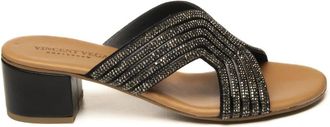 Vincent Vega Ester Heeled Mule - - Shoes - Damen - Schwarzk - 40 EU