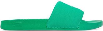 Tommy Hilfiger Pantoletten Th Script Pool Slide FW0FW09286 Gr&uuml;n