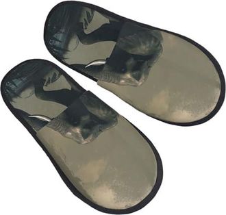 Generic Chaussons Maison Éléphant Arboricole Anti Odeur Pantoufles En Coton Antidérapantes Slippers Pour La Maison Outdoor Chambre M