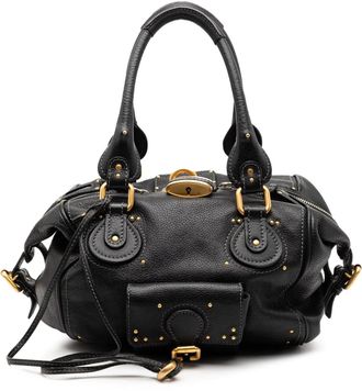 Chlo&eacute; Crossbody Bags - Leather Paddington Handbag - Gr. unisize - in Schwarz - f&uuml;r Damen