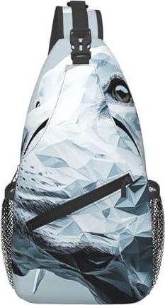 Generic Sac &agrave; bandouli&egrave;re en pl&acirc;tre blanc pour homme, sac &agrave; bandouli&egrave;re de voyage pour homme, sac &agrave; dos de randonn&eacute;e