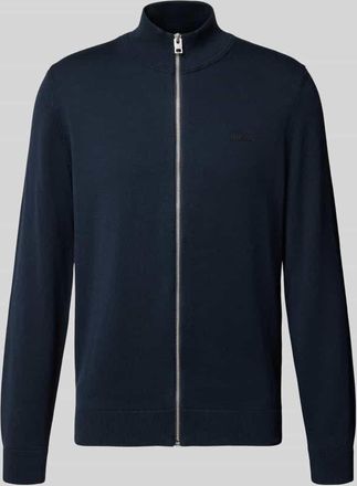 HUGO BOSS Regular Fit Strickjacke aus reiner Baumwolle Modell San Jacomo-C