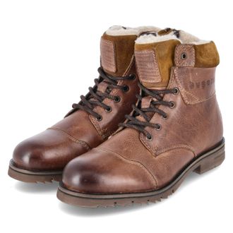Bugatti Herren-Stiefel Warmfutter-321-AUF50, cognac, 45