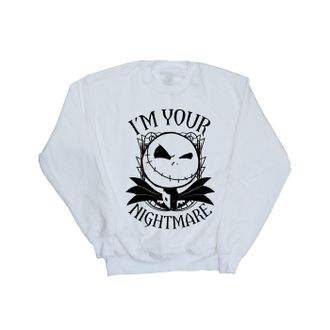 Disney Nightmare Before Christmas Sweatshirt f&uuml;r Damen (Wei&szlig;)