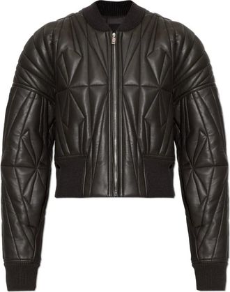 Rick Owens Femme, Vestes, Brun, Taille: 38 FR Geocamo Cropped Jacket