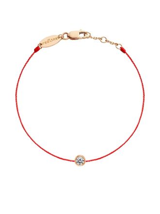 Redline 18kt Rotgoldarmband mit Diamanten