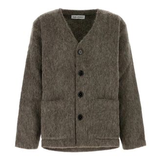 Our Legacy Cardigan aus haariger Wolle - - Knitwear - Herren - Grau - L