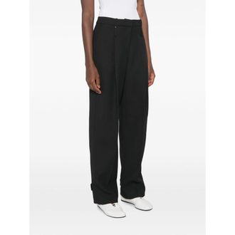 Stine Goya Pressed-Crease Tailored Trousers - Black