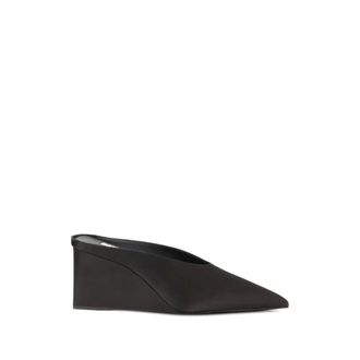 Alaia Femme, Chaussures, Noir, Taille: 39 EU Cube Wedge Mules 75