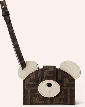 Fendi Kartenetui Best Friends Forever braun