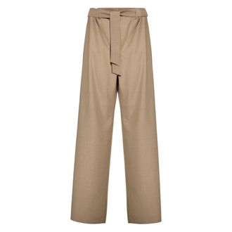 Max Mara Damen, Hosen, Beige, SGr&ouml;&szlig;e