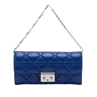 Dior Pre-owned Miss Promenade Wallet on Chain - - Pre-owned - Damen - Blau - ONE SIZE