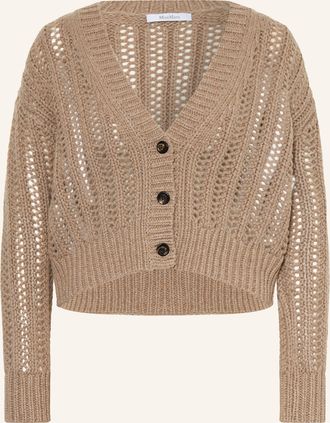 Max Mara Strickjacke Zaino Aus Cashmere beige