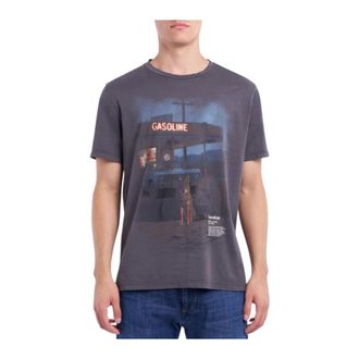 Dondup Homme, Tops, Multicolore, Taille: L T-shirt oversize &agrave; col rond