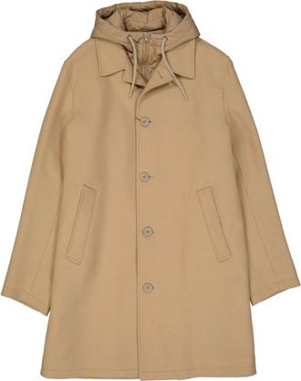 Herno Homme, Manteaux, Brun, Taille: 2XL Manteau en laine