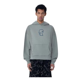 Brain Dead Hoodie mit Grafikmotiv - - Sweatshirts & Hoodies - Herren - Gr&uuml;n - L