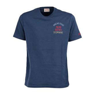 MC2 Saint Barth Portofino T-Shirt - - Tops - Herren - Blau - XL