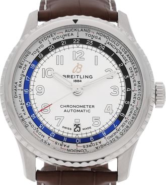 Breitling Uhren - Aviator - Gr. unisize - in Silber - für Damen