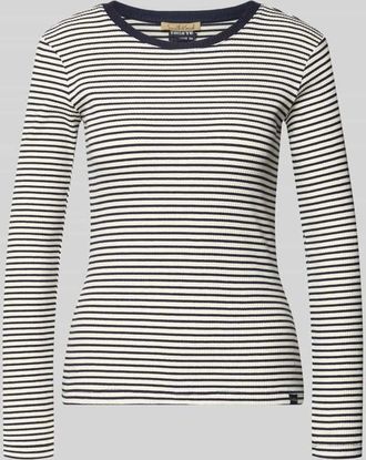 Smith & Soul Longsleeve in Ripp-Optik mit Rundhalsausschnitt