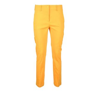 Liviana Conti Elegante Viskosemischung Hose - - Trousers - Damen - Gelb - M