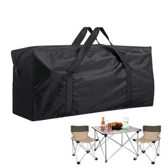 Generic Stuhlaufbewahrung, M&ouml;bel-Organizer, zusammenklappbare Aufbewahrung f&uuml;r St&uuml;hle | M&ouml;bel-Organizer mit Rei&szlig;verschluss mit Griffen, Aufbewahrung von