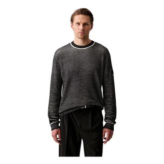 Karl Lagerfeld Rundhals-Strickpullover - - Knitwear - Herren - Schwarzk - S