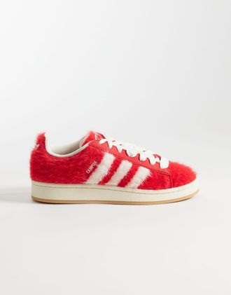 adidas Originals Campus - Sneaker in Rot und Wei&szlig; im Stil der 00er-Jahre