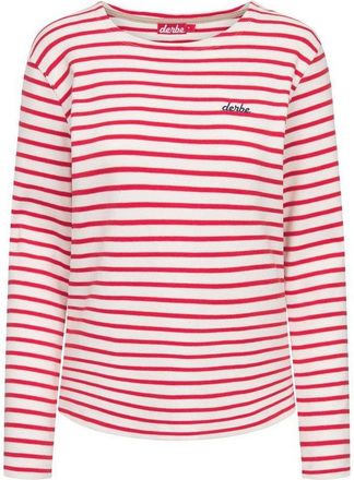 Derbe Langarmshirt Interstriped Damen Longsleeve (1-tlg)