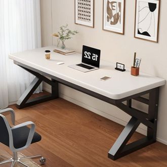 Generic Gaming Tisch,schreibtische,Schreibtisch F&uuml;r Home Office & Computer-Arbeitsplatz,Industrieller Schreibtisch,f&uuml;r Home Office Oder Kinderzimmer(White 1,6