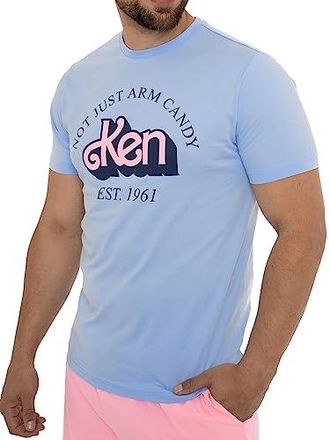 BARBIE T-Shirt pour Homme | T-Shirt Ken | Vêtements pour Homme | Rose XXL
