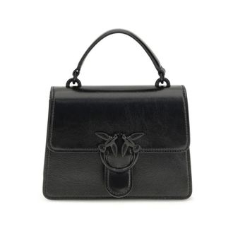 Pinko Pinko, Femme, Sacs, Noir, Taille: ONE Size Bos Taurus Shoulder Bag