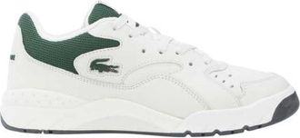 Lacoste 96 Sneaker f&uuml;r Herren, Leder, Flach (Naturwei&szlig;)