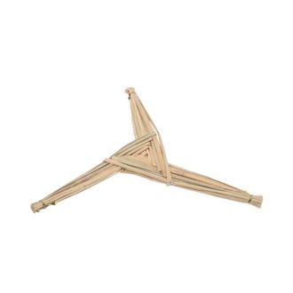 Valiclud St Brigids Handgefertigtes Irisches Strohkreuz Rustikale Wanddekoration f&uuml;r Eingangsbereich und Altar Traditionelles Segnungskreuz im Bauernhausstil