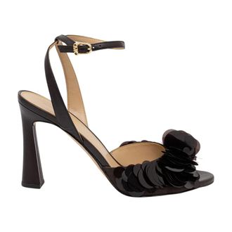 Michael Kors Sandale Loretta &agrave; Paillettes - Femme - Chaussures - Brun - Taille: 37 EU