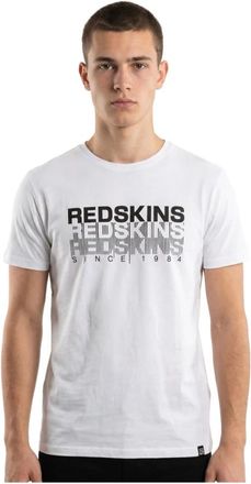 Redskins Homme, Tops, Blanc, Taille: M MC Cotton T-Shirt