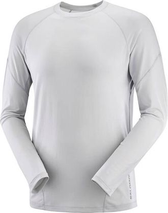 Salomon Herren T-Shirt CROSS RUN LS TEE M Gray Violet