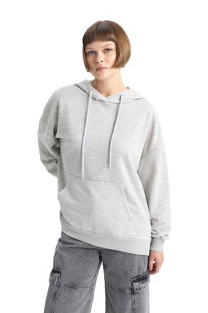 DeFacto Damen Pullover - Modischer Hoodie Sweatshirt und Kapuzenpullover für Damen - Auswahl an Hoodies