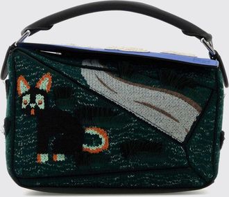 Loewe Handtasche Damen Farbe Gr&uuml;n
