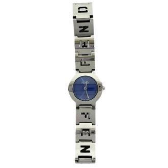 Fendi Montre vintage doccasion - Femme - Pre-owned - Bleu - Taille: ONE Size