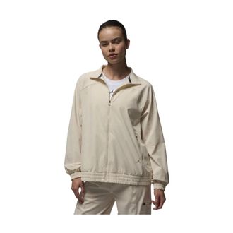 Nike Jordan Sportliche Gewebte Jacke - - Sport - Damen - Beige - M