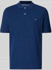 Fynch-Hatton Regular Fit Poloshirt mit Label-Stitching