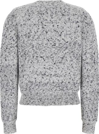 Isabel Marant Speckled Knit Sweater - Gray