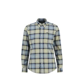 Barbour Chemise &agrave; carreaux en coton m&eacute;lang&eacute;