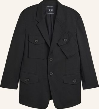 Yohji Yamamoto Y-3 Sport Uniform Chore Jacke schwarz