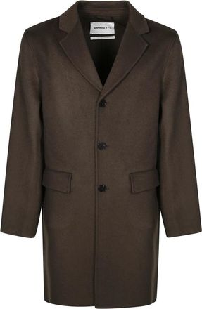 Amaranto Amar&aacute;nto, Homme, Manteaux, Brun, Taille: XL Manteau &Eacute;l&eacute;gant pour Femmes