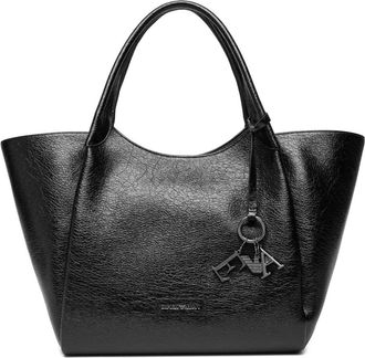 Emporio Armani Femme, Sacs, Noir, Taille: ONE Size Sac shopping en cuir