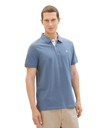 Tom Tailor Herren 1031006 Basic Piqu&eacute; Poloshirt, 10441 - Gravel Grey, 3XL