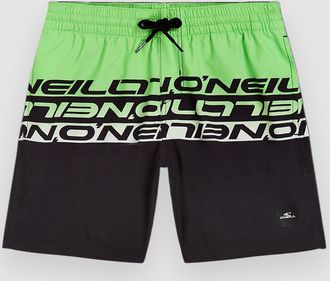 O'Neill Cali Stripe 14 Kids Boardshort vert