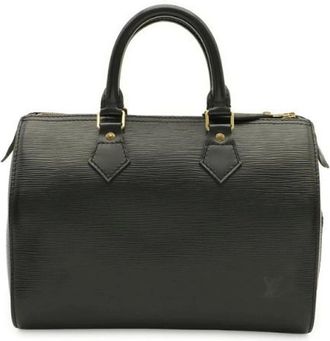 Louis Vuitton Pre-owned Epi Speedy 25 Sac &agrave; main - Femme - Pre-owned - Noir - Taille: ONE Size