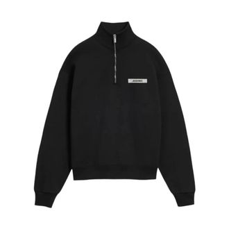 Jacquemus Herren, Sweatshirts & Hoodies, Schwarzk, MGr&ouml;&szlig;e
